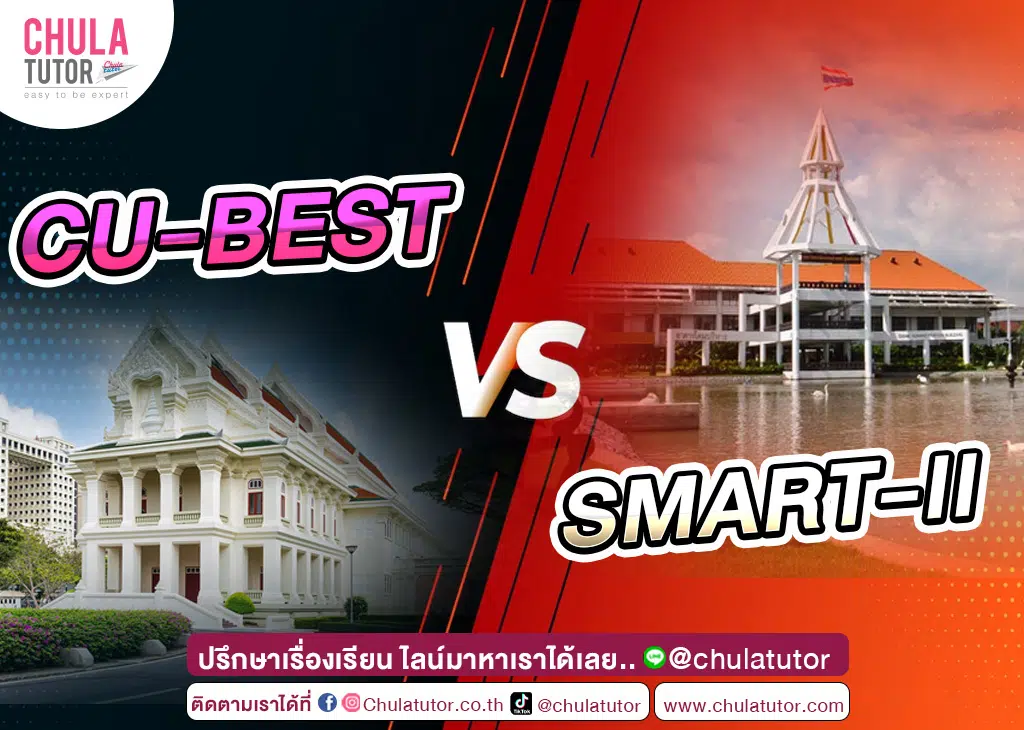เปรียบเทียบ CU-BEST VS SMART-II โครงสร้างข้อสอบ ค่าสอบ คะแนน