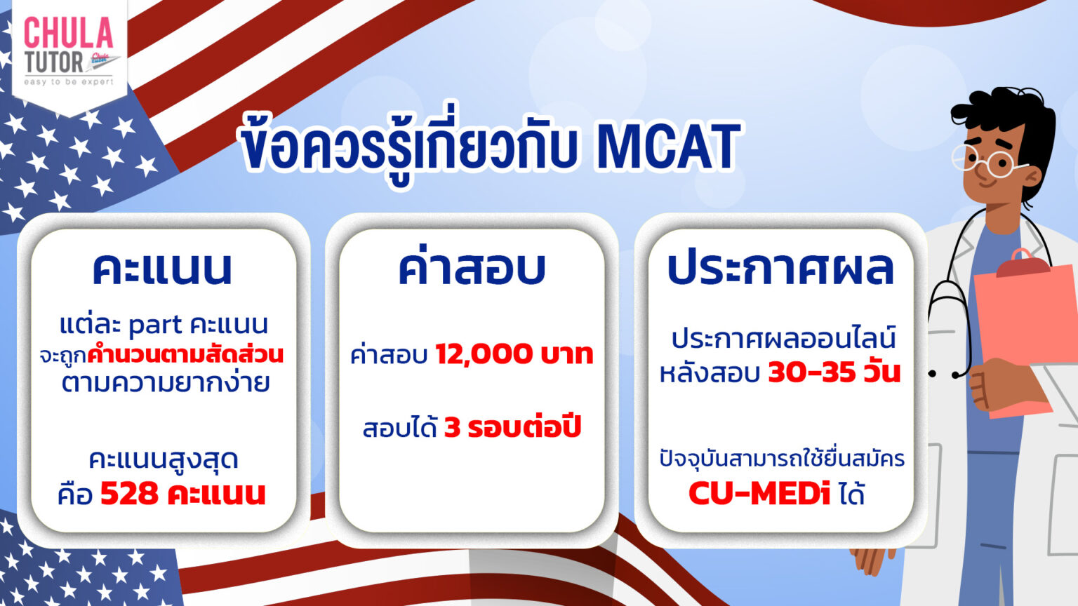 MCAT คืออะไร? เตรียมตัวสอบ MCAT อย่างไรให้สอบติดหมอ!
